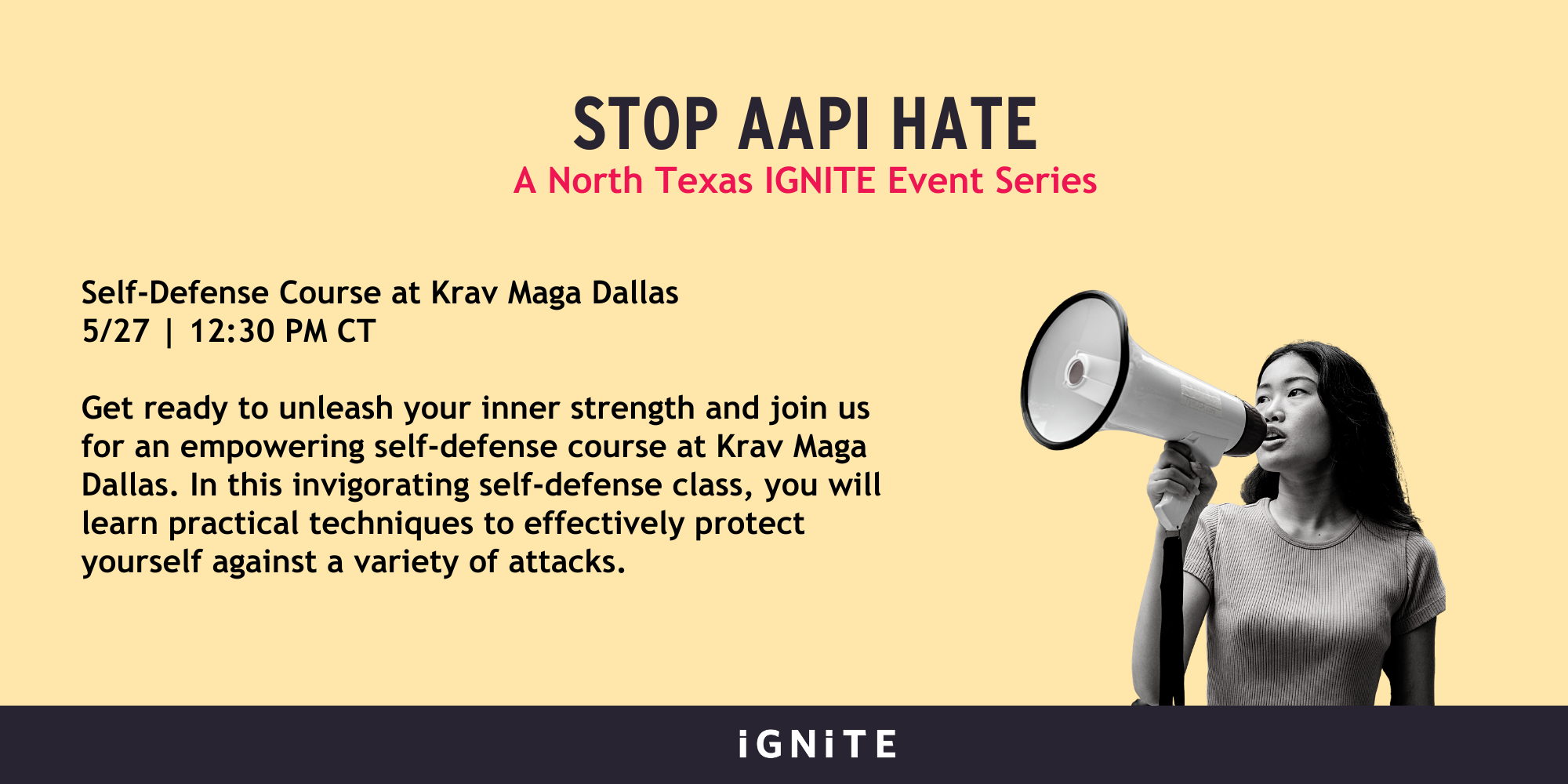 North Texas AAPI Heritage Month Event Series - Self Defense Course